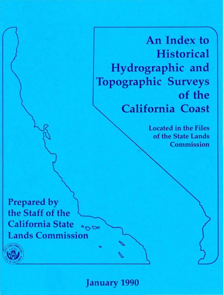 An Index to Historical Hydrographic and Topographic Surveys of the ...