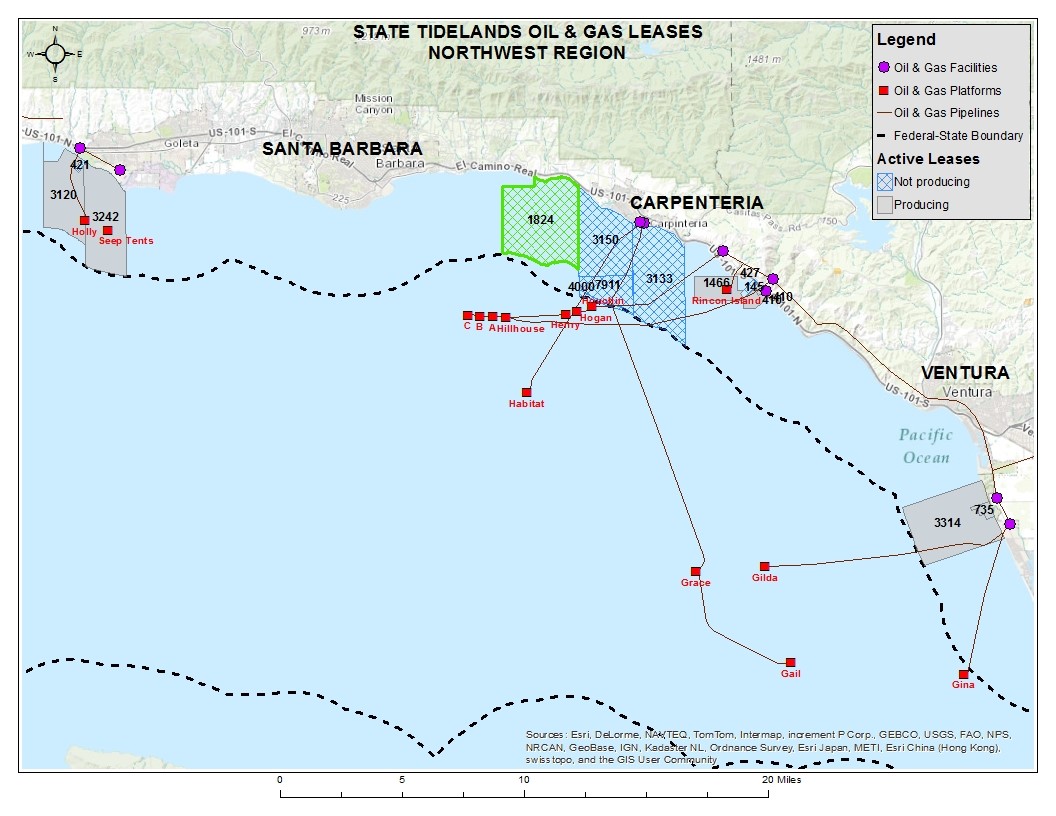 Information on State Tidelands Oil & Gas Leases | CA State Lands Commission